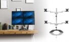 8 Best Quad Monitor Stands in 2023 - Techtouchy