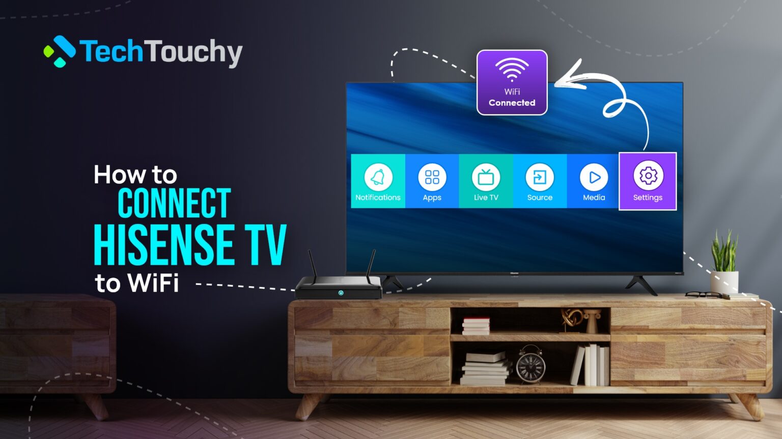 How to Connect Hisense TV to WiFi – Full Guide - Techtouchy