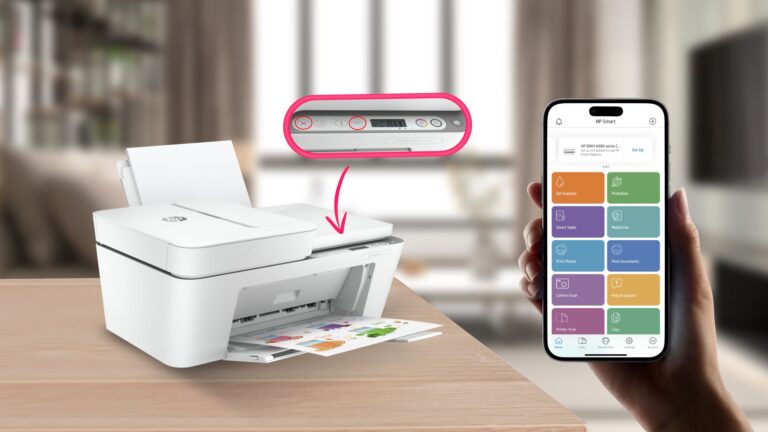 How to Connect HP DeskJet 4155e Printer to WiFi – Full Guide - Techtouchy
